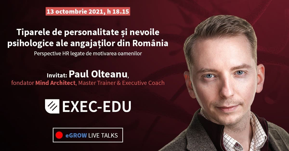 Tiparele de personalitate și nevoile psihologice ale angajaților din ...